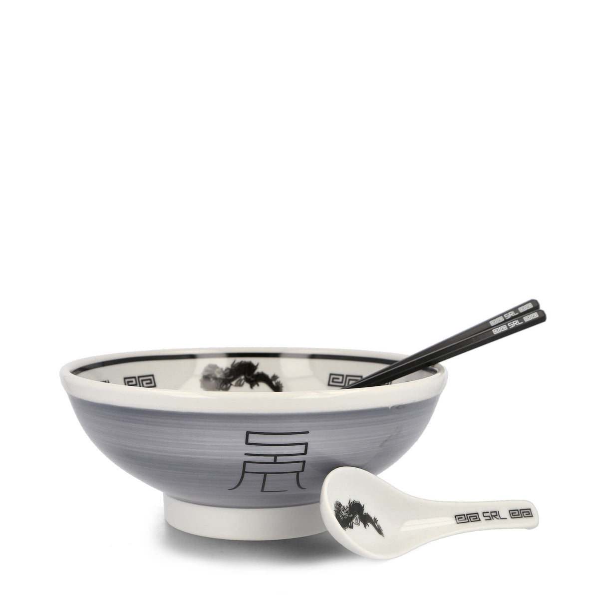 Neighborhood SRL. Noodle Bowl Set 231AINH-AC06 / Gray | OVERKILL