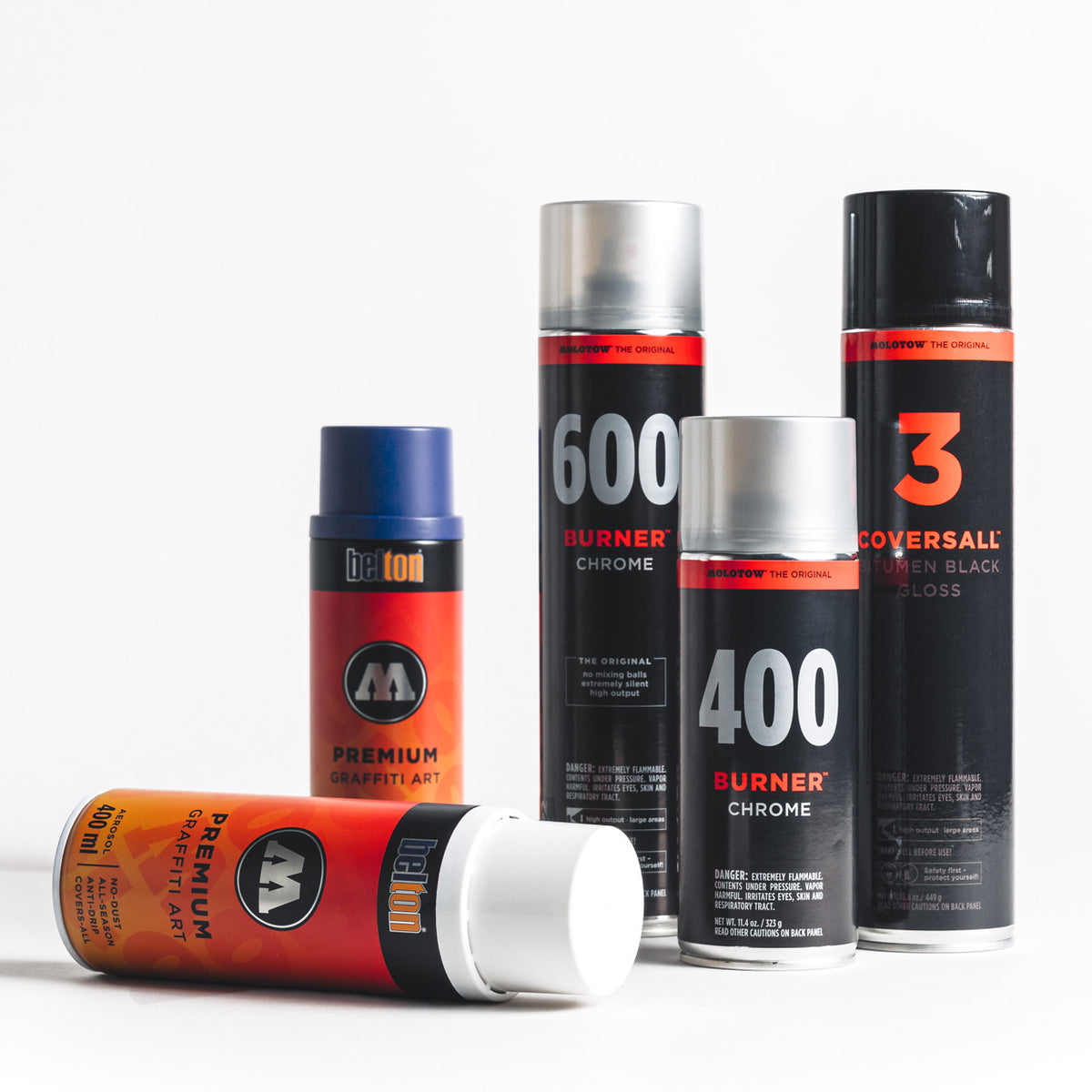 Molotow Cans - Spray cans, caps and accessories | OVERKILL