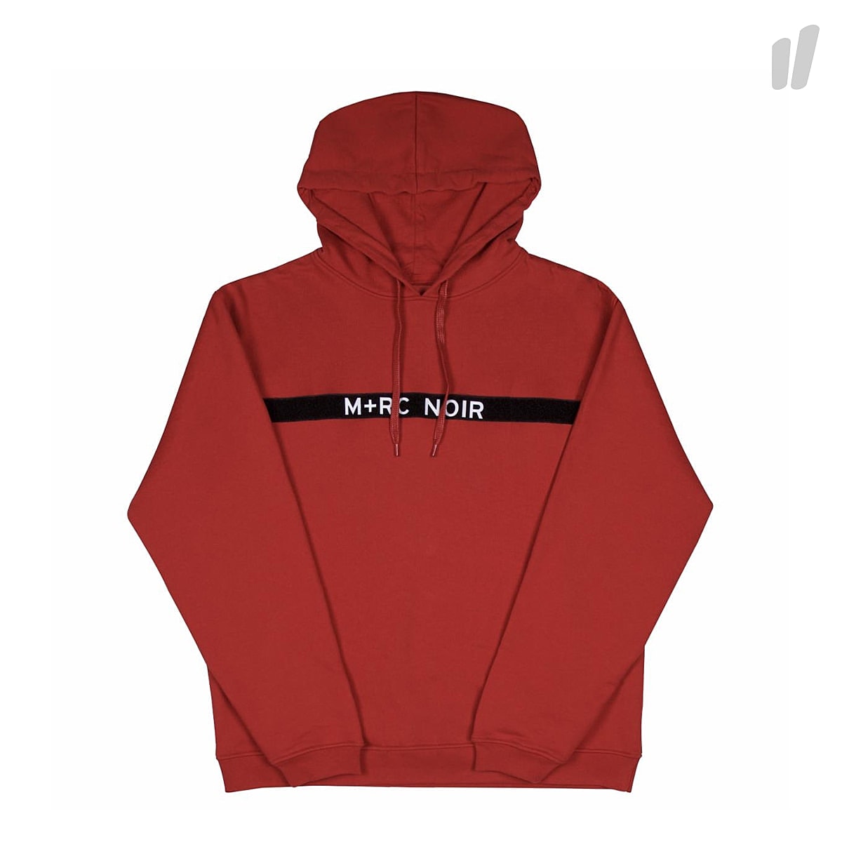 M+RC Noir Red Velcor Hoodie 701 | OVERKILL