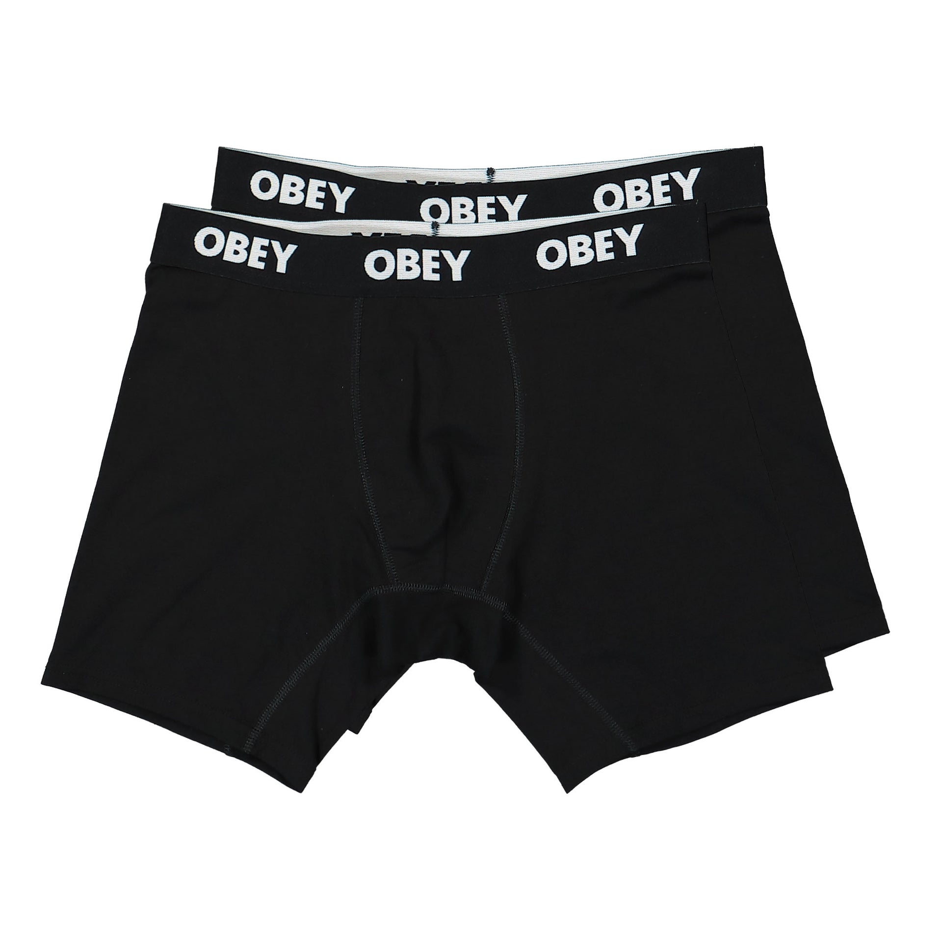 Obey Established Work Boxers 2-Pack 100090000-BLK | OVERKILL
