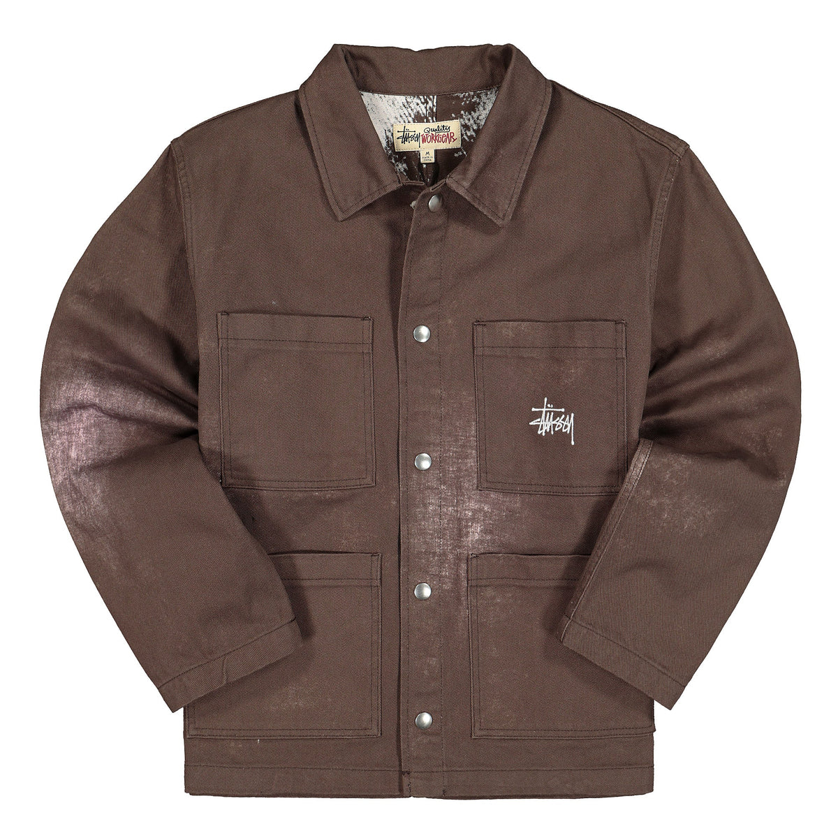 Stussy Spotted Bleach Chore Jacket 115575 / 1001 | OVERKILL
