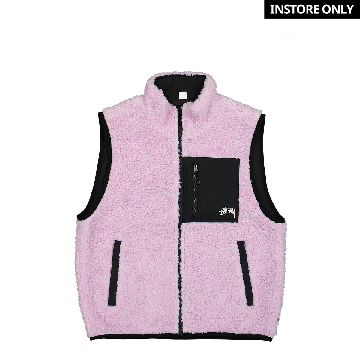 Stussy Sherpa Reversible Vest 118528 / 3016 | OVERKILL