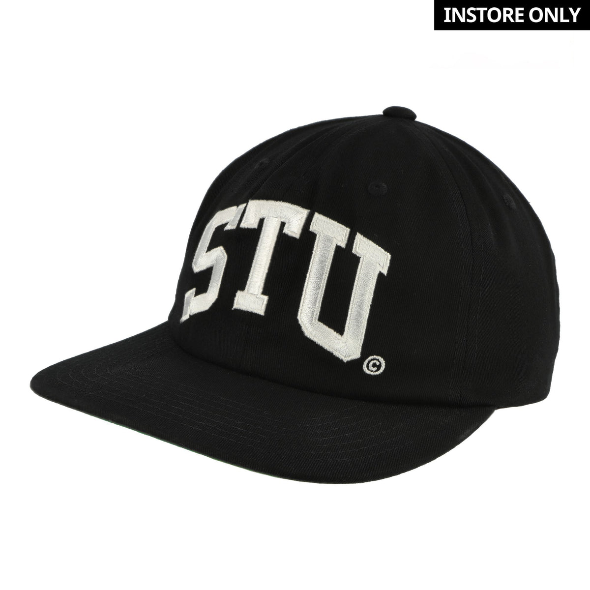 Stussy STU Arch Strapback Cap 1311066 / 0001 | OVERKILL
