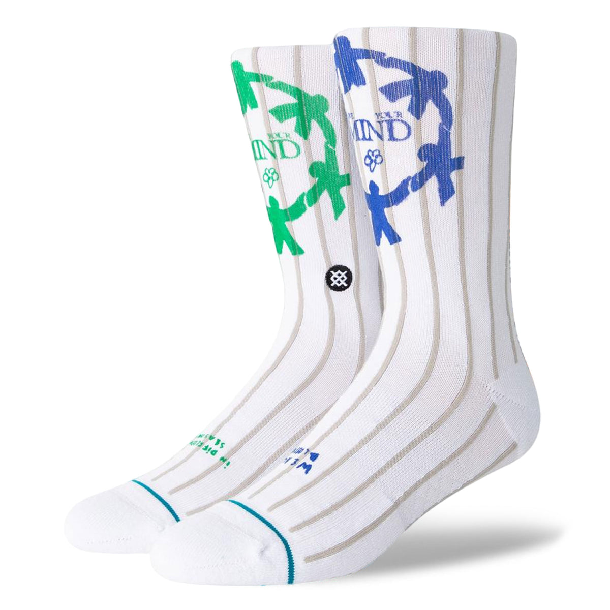 Stance Love Your Mind Socks A555B23LOV-WHT | OVERKILL