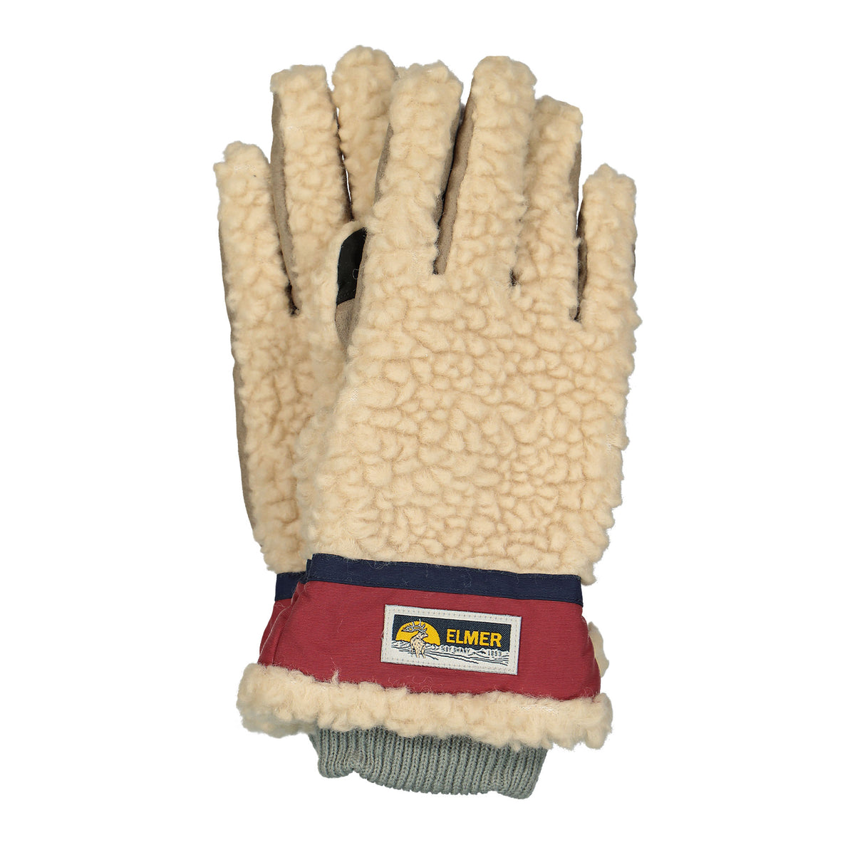 Elmer by Swany Sota Gloves EM353 / Beige / Wine | OVERKILL