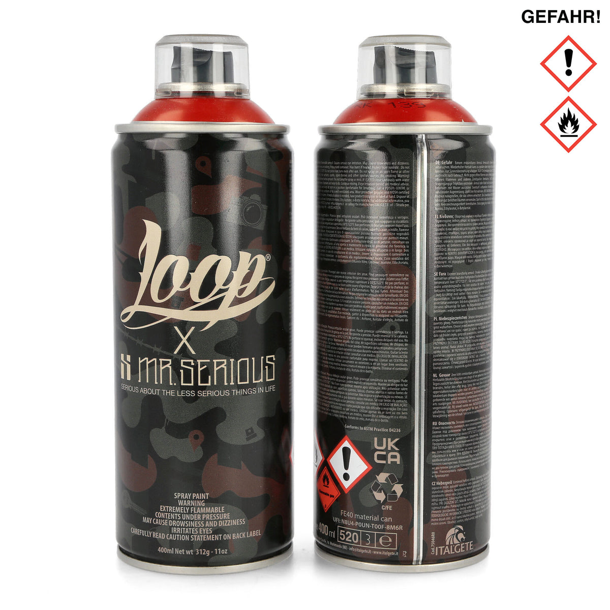 Loop Mr. Serious x Loop Ltd. Camouflage Edition 400 ml LP-MR.S-01 ...