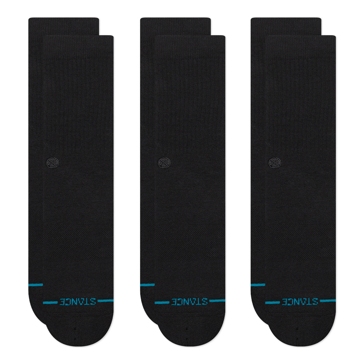 Stance Icon 3 Pack Socks M556D18ICP-BK2 | OVERKILL