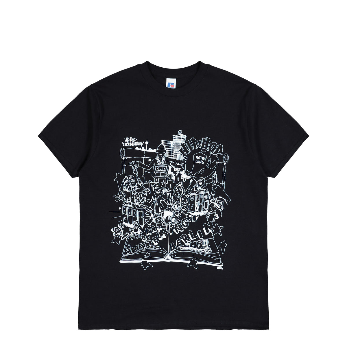 The Art Of Storytelling Mothaland T-Shirt MOTA-T1-BLK | OVERKILL