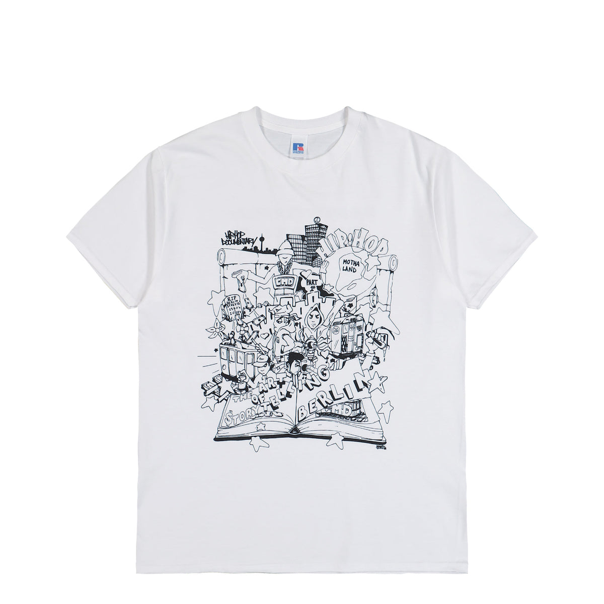 The Art Of Storytelling Mothaland T-Shirt MOTA-T1-WHT | OVERKILL