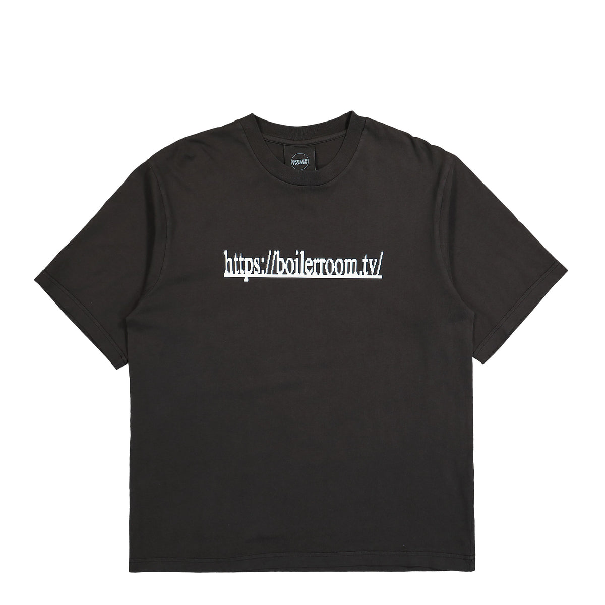Boiler Room Boiler Room TV Logo Tee SS25SS08BLK | OVERKILL