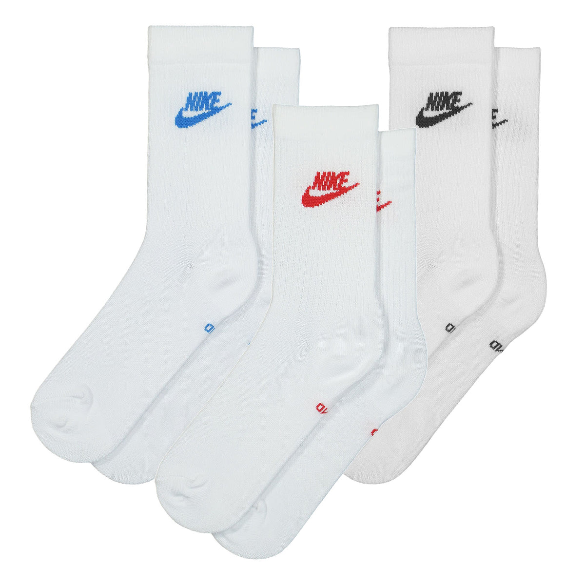 Nike Everyday Essentials Crew Socks 3 Pack DX5025 911 | OVERKILL