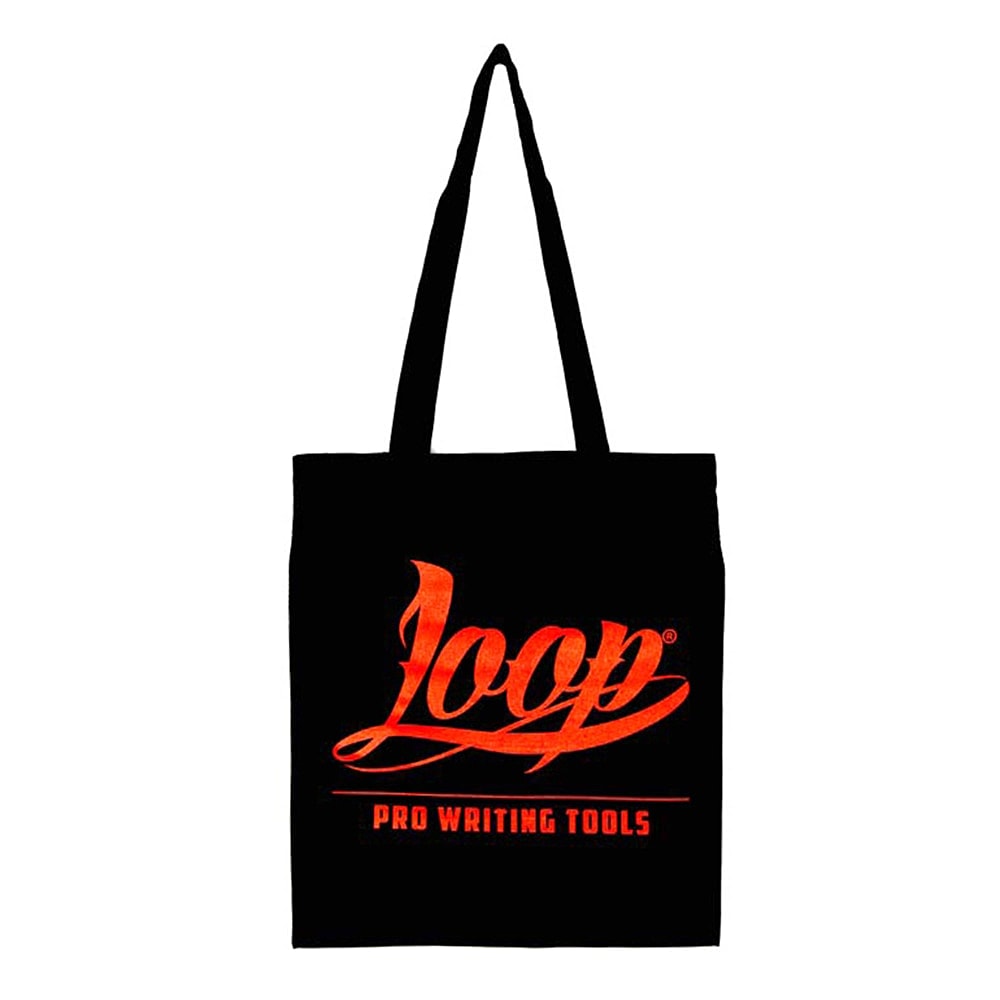 Loop Logo Tote Bag LP-TB-RED | OVERKILL