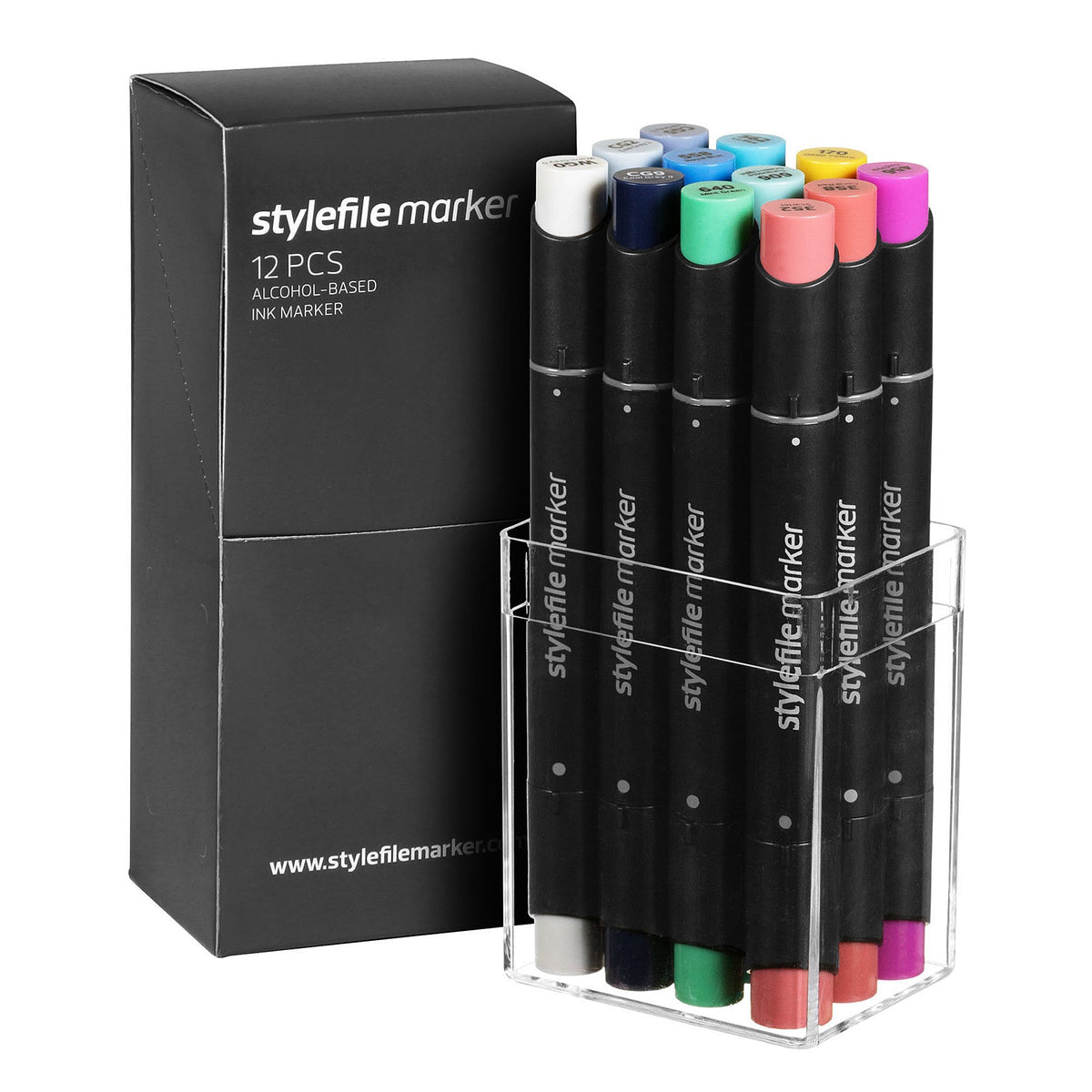 Stylefile marker 12er multi set 25 SFS12S25 | OVERKILL