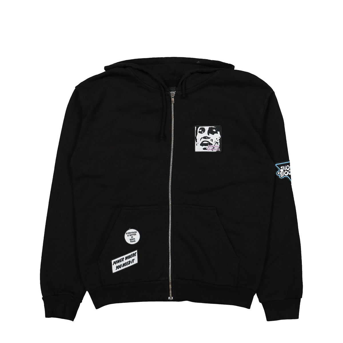 Noon Goons Patches Zip Hoodie NGFW22022 | OVERKILL