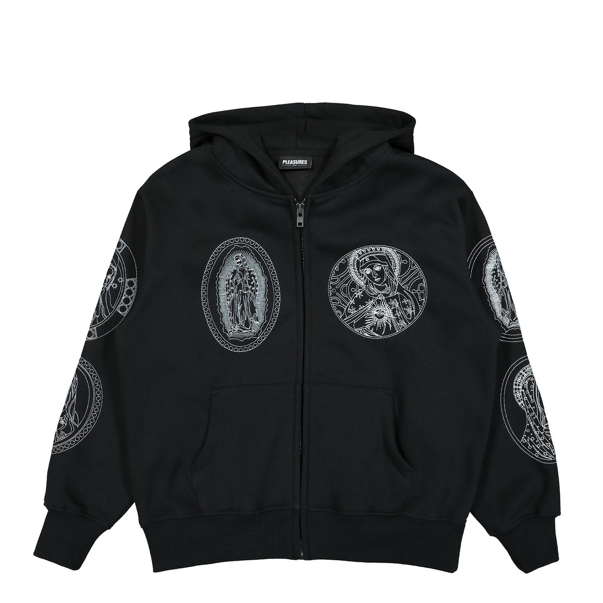 Pleasures Virgin Zip Hoodie P22SP034 | OVERKILL