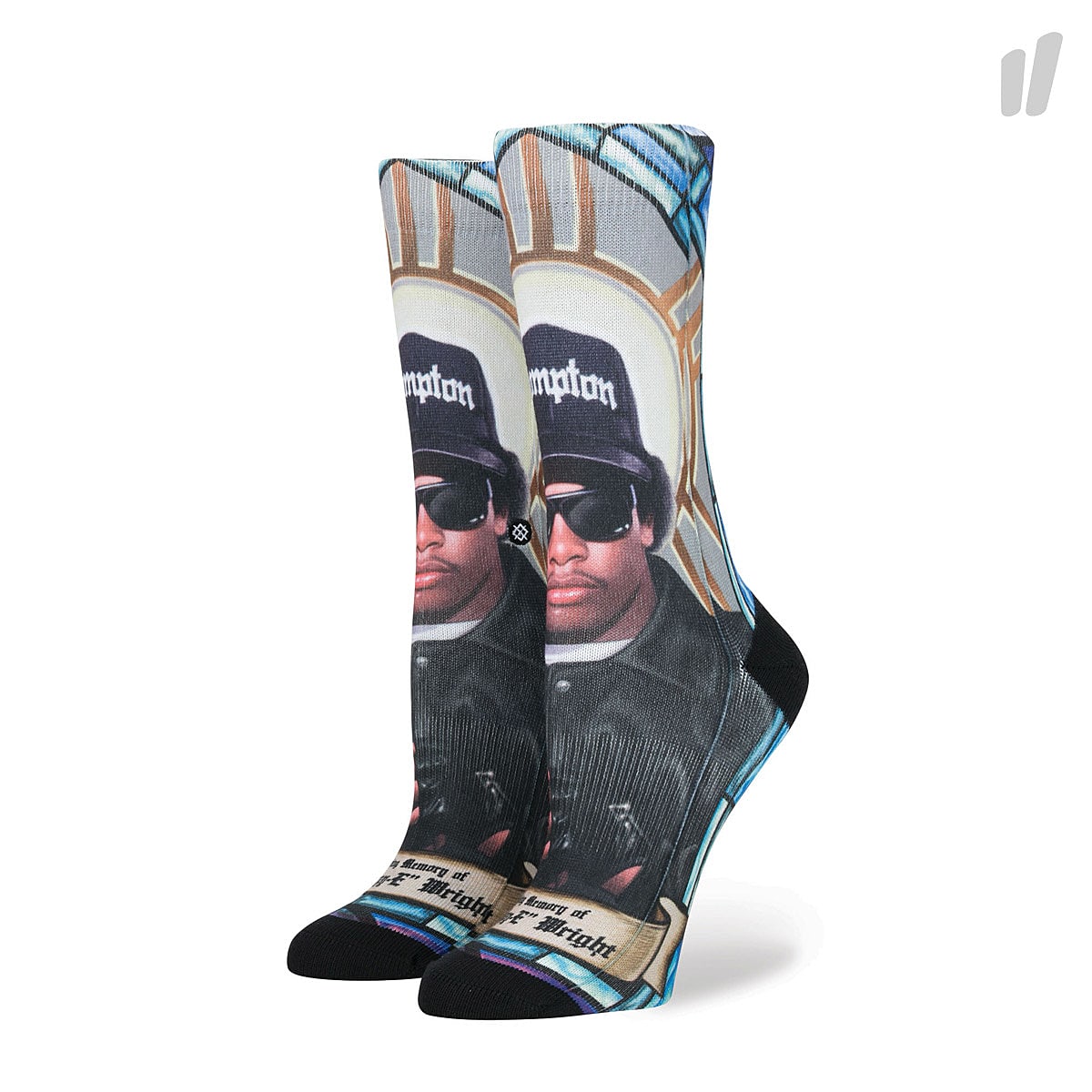 Stance Wmns Praise Eazy-E Socks W525D17REE-BLU | OVERKILL