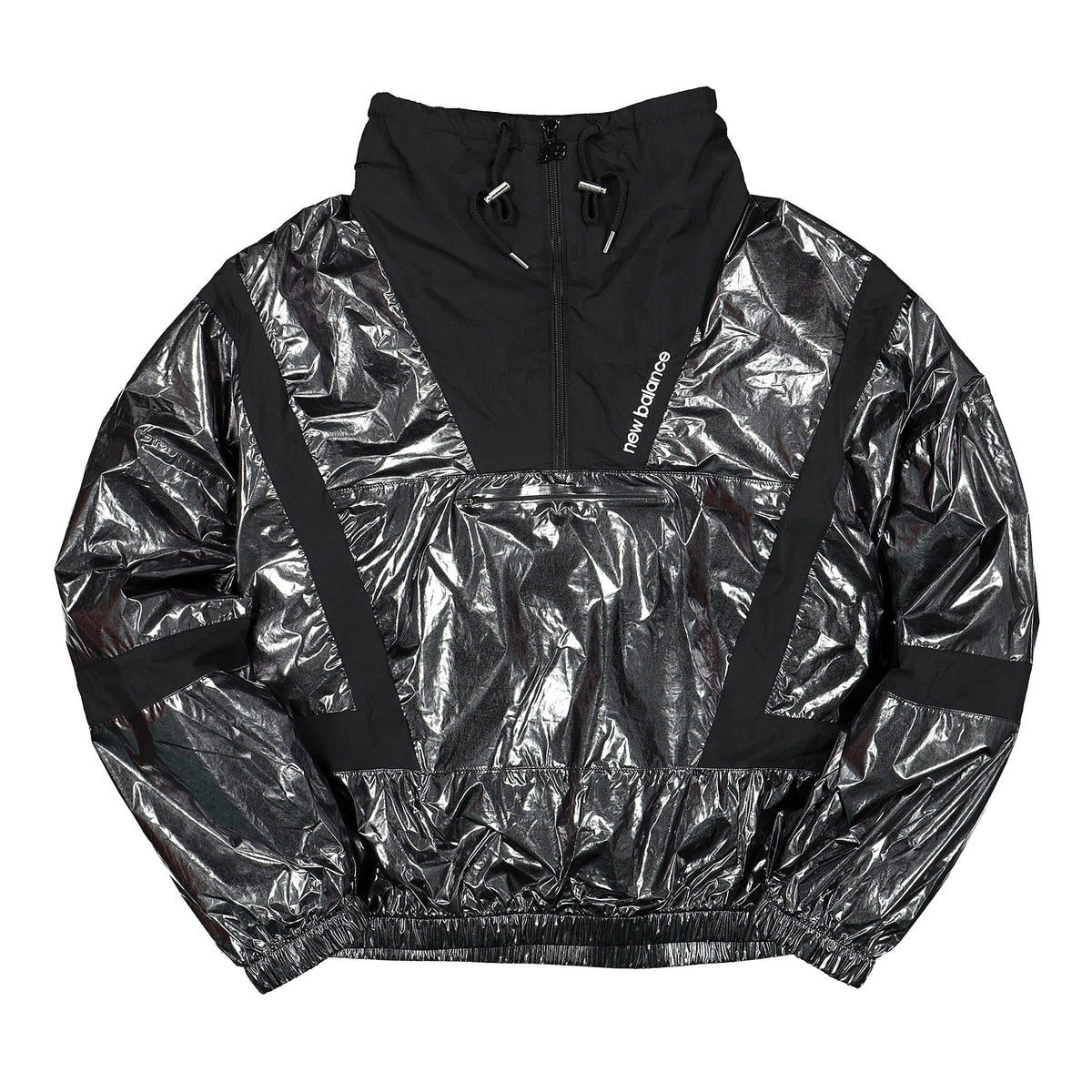 New Balance Athletics Select Metallic Windbreaker WJ93502BKM | OVERKILL